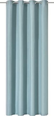 Elbersdrucke Ösenschal Lino 13 Mint Blickdicht 255x140cm 201432 Vorhang für das Wohnzimmer Schlafzimmer Küche Flur Kinderzimmer