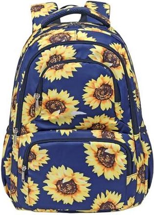 Generic Sac &agrave; dos pour femme, sac &agrave; dos d&eacute;cole primaire pour filles, sac &agrave; dos, d&eacute;contract&eacute;, serviettes &agrave; s&eacute;chage rapide, l&eacute;ger, bleu, taille unique