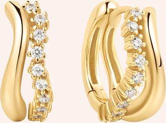 Ania Haie Ania Haie Creolen Aus 925er Sterlingsilber gold