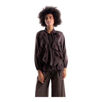 H2O Blouse - Femme - Blouses et Chemises - Brun - Taille: 40 FR