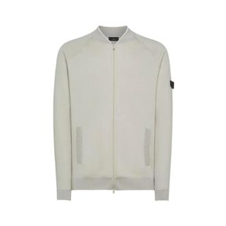 Peuterey Gilet Bomber Tricot&eacute; - Homme - Sweatshirts et sweats &agrave; capuche - Beige - Taille: XL