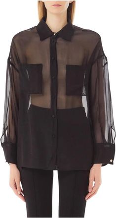 Liu Jo Damen, Blusen & Hemden, Schwarzk, XSGröße