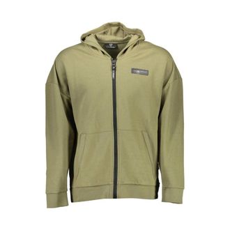 Plein Sport Luxuri&ouml;ser Baumwollpullover - - Sport - Damen - Gr&uuml;n - L