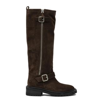 Via Roma 15 Braune Lederstiefeletten f&uuml;r Frauen - - Shoes - Damen - Braun - 39 EU