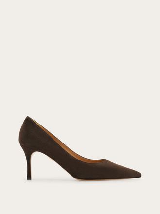 Ferragamo Damen Pumps Braun Gr&ouml;&szlig;e 36.5