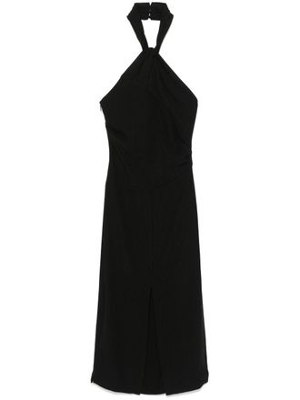 Iro robe Barana à coupe mi-longue - Noir