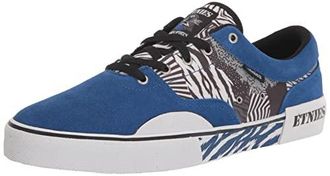 Etnies Homme Factor Chaussure de Skate, Bleu/Noir/Blanc, 42 EU