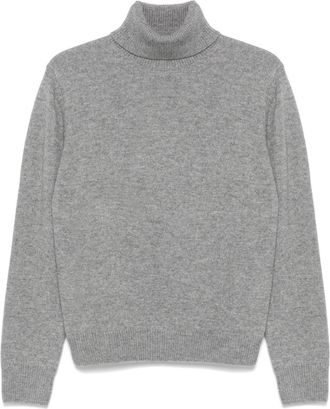 MC2 Saint Barth Gestrickter Rollkragenpullover - Grau