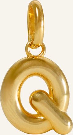 Pompidou Anh&auml;nger Puffy Letter Q By Glambou gold