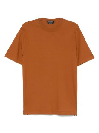 Dell'Oglio t-shirt en coton - Marron