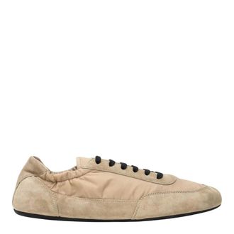 Prada Kamel Low-Top Sneakers - - Shoes - Damen - Braun - 40 EU