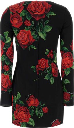 Dolce & Gabbana Rosse Dress - Black