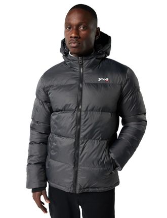 Schott NYC Unisex Idaho2 Jacke, Anthrazit, XXL