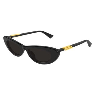 Bottega Veneta Ribbon Cat-Eye Sonnenbrille - - Accessories - Damen - Schwarzk - 51 MM