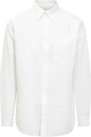 Cellar Door Homme, Chemises, Blanc, Taille: L Mark Shirt
