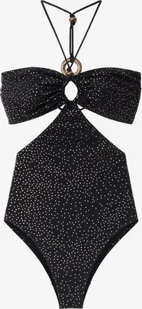 Isabel Marant Maillot De Bain Idoya - Femme - Noir Et Dor&eacute; - Taille34 - Isabel Marant