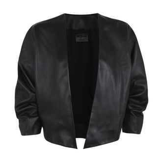 Cortana Oversized Straight Jacket - - Jackets - Damen - Schwarzk - L