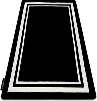 RugsX Teppich hampton Border Rahmen schwarz black 160x220 cm