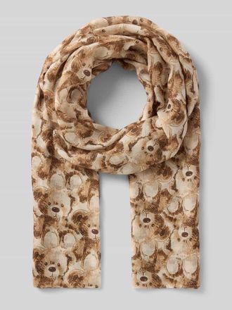 Codello Schal mit Allover-Motiv-Print