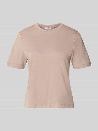s.Oliver Red Label Regular Fit T-Shirt aus reiner Baumwolle