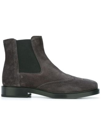 Tod's Klassische Chelsea-Boots - Grau