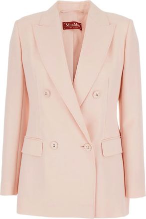 Max Mara Doppelreihiger Blazer - Rosa