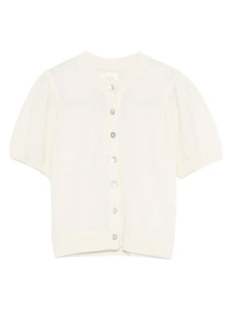 D&ocirc;en puff-sleeves anisa knit - Nude