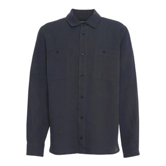 Amaranto Leinenhemd - - Shirts - Herren - Blau - L