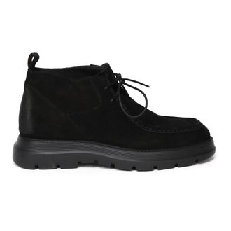 Giuliano Galiano Schwarze Wildleder Flache Schuhe - - Shoes - Herren - Schwarzk - 44 EU