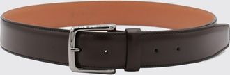 Tod's Ceinture classique en cuir lisse avec boucle en m&eacute;tal
