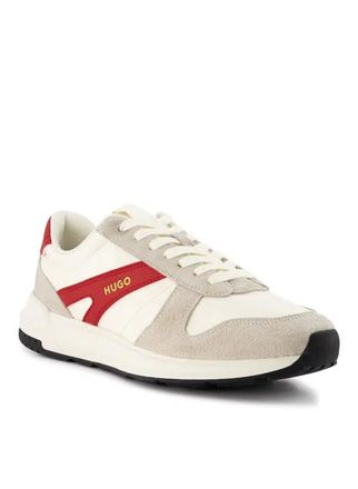 HUGO BOSS Herren Sneaker beige Veloursleder
