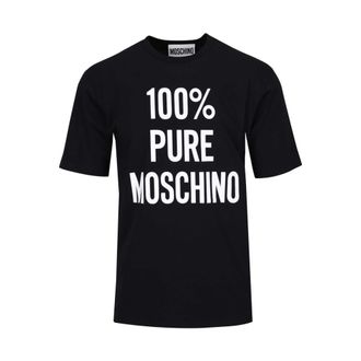 Moschino Pure T-shirt - - Tops - Herren - Schwarzk - XL