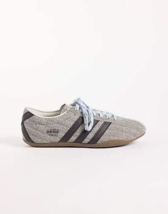 adidas Originals Tokyo sneakers gris et marron