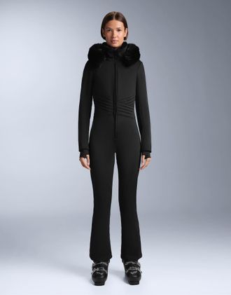 Oysho Combinaison de ski stretch ajust&eacute;e et imperm&eacute;able - Noir