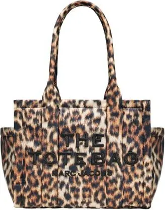 Marc Jacobs Sac cabas The Tote Bag Medium l&eacute;opard