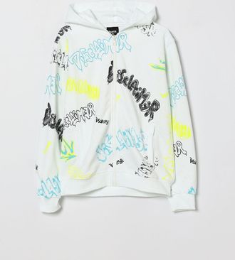 Disclaimer Pullover Kinder Farbe Wei&szlig;