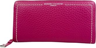 Gianni Chiarini Femme, Accessoires, Violet, Taille: ONE Size Bubble Zip Wallet