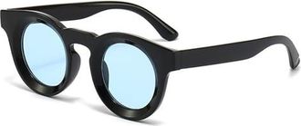 Generic Lunettes De Soleil Dext&eacute;rieur For Hommes Et Femmes, Monture Petite, For Les Vacances Le Sport(Blue)