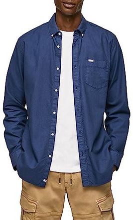 Pepe Jeans London Fabio Chemise, Bleu (Dulwich), M Homme
