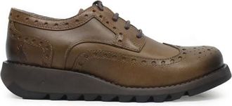 FLY London Womens SIIP362FLY Rug Leather Camel Shoes 39 EU