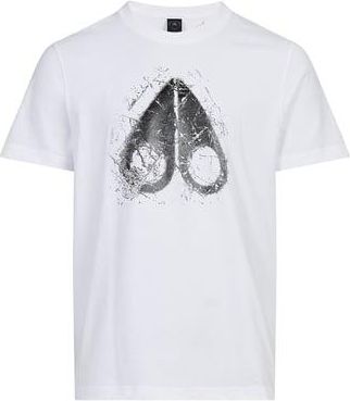 Moose Knuckles T-shirt droit imprim&eacute; en coton