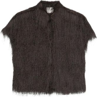 Alysi Femme, Blouses et Chemises, Brun, Taille: 40 FR Chemises
