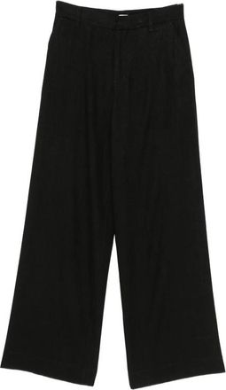 Covert Wide-leg Trousers