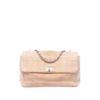 Chanel Pre-owned Daim sacs-chanel - Femme - Pre-owned - Beige - Taille: ONE Size