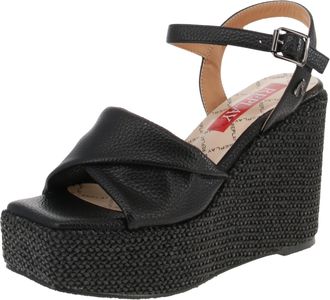 Replay Damen Wade Sandal Keilsandale, 003 Black, 35 EU