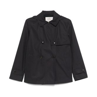 Herno Wasserdichter Caban - - Jackets - Damen - Blau - 2XL