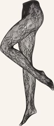 Wolford Feinstrumpfhose Inifite Rose Net schwarz