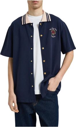 Dr&ocirc;le de Monsieur Homme, Chemises, Bleu, Taille: M T-shirt &agrave; Manches Courtes