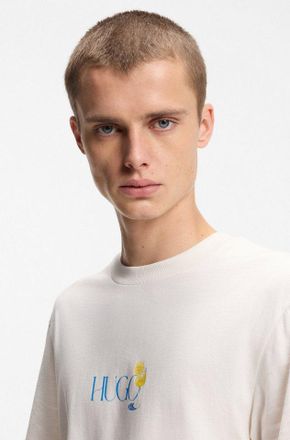HUGO BOSS T-Shirt Nulaxo mit Print, Rundhals