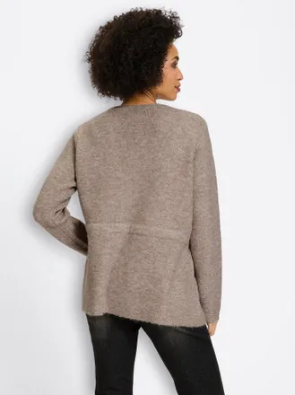 Heine Strickjacke Strickjacke Langarm
